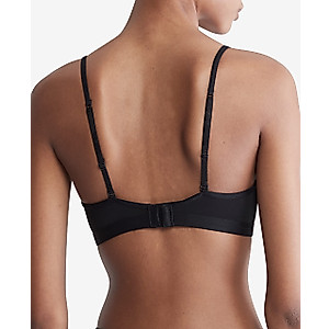 Calvin Klein Form to Body Lightly Lined Triangle Bralette Black