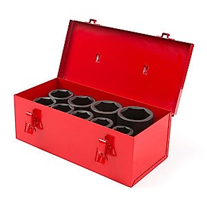 TEKTON 1 Inch Drive Deep 6-Point Impact Socket Set, 9-Piece (1-2 in.) | 4892
