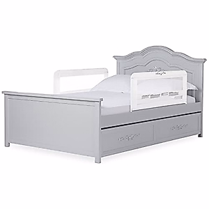 Dream On Me Lilibet Twin/Full/Queen Mesh Safety Bed Rails | Set Double Pack | 2340