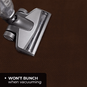 House, Home and More Skid-Resistant Carpet Indoor Area Rug Floor Mat - Chocolate Brown - 2 Feet X 3 Feet