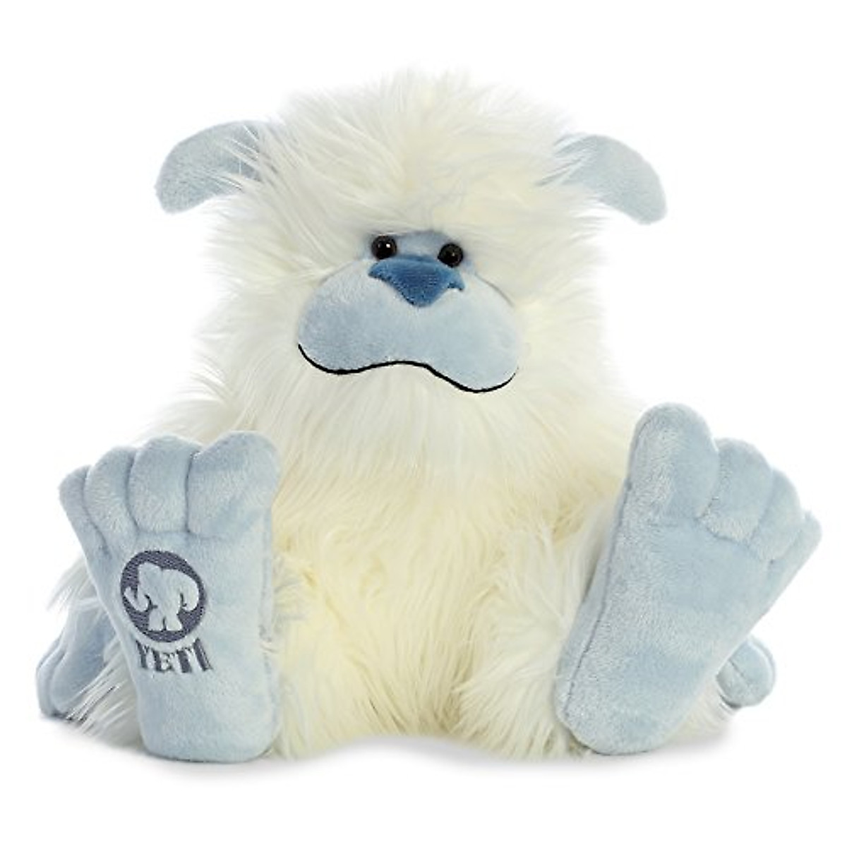 Aurora® Mysterious Fantasy Yeti Stuffed Animal - Mythical Companion - Imaginative Adventures - White 12.5 Inches