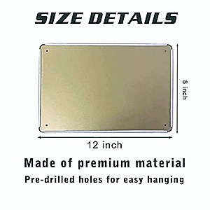 AAROENLYS Retro Tin Sign Frog Parking Only Metal Sign Wall Art Plaque Poster for Home Bar Pub 8 X 12 INCH