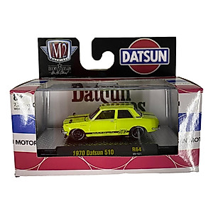 M2 Machines Auto Trucks 1:64 1970 Datsun 510 Release 64, One Size