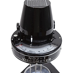 Portable Rotary Viscometer, Digital Rotary Viscometer 10-100,000mPa.S, Digital Viscosity Meter Tester, Fluidimeter Meter, Newton Liquid Viscometer, Viscosity Tester, Lab Viscometer, for Paint Finishes