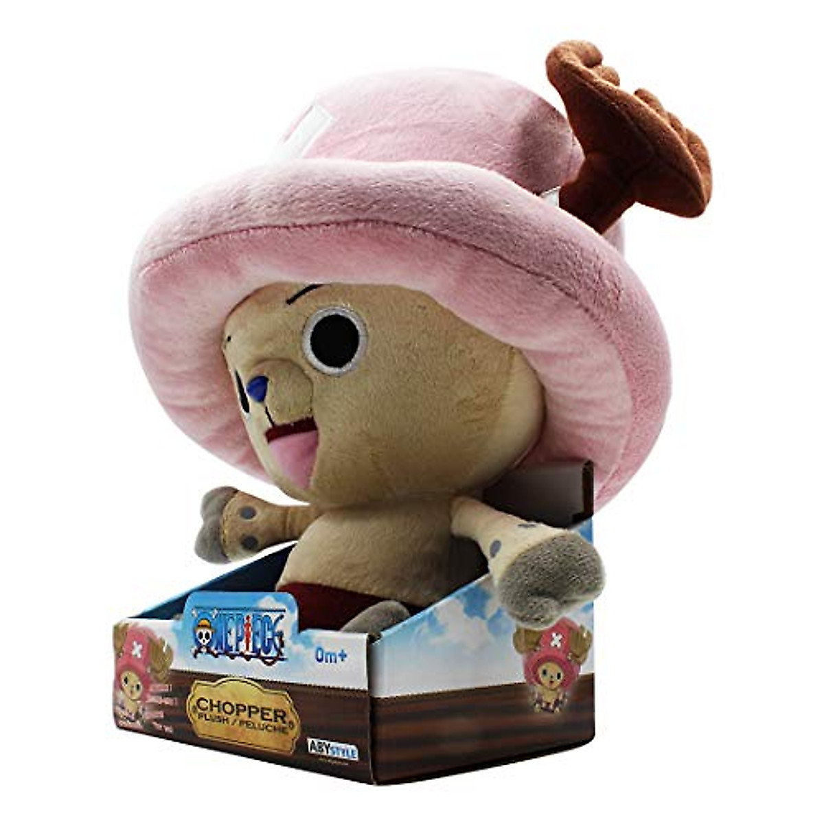 ABYSTYLE One Piece Chopper Rumbling Plush Polyester Stuffed Rumbling 10" Anime Manga Home Room Décor Essential Plush Accessories Gift Fans