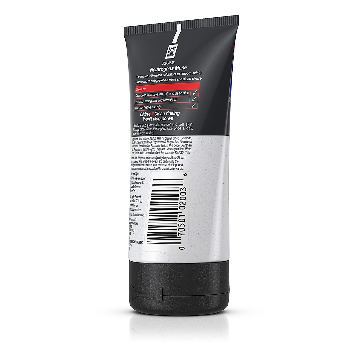 Neutrogena Men Razor Defense Face Scrub 4.20 oz