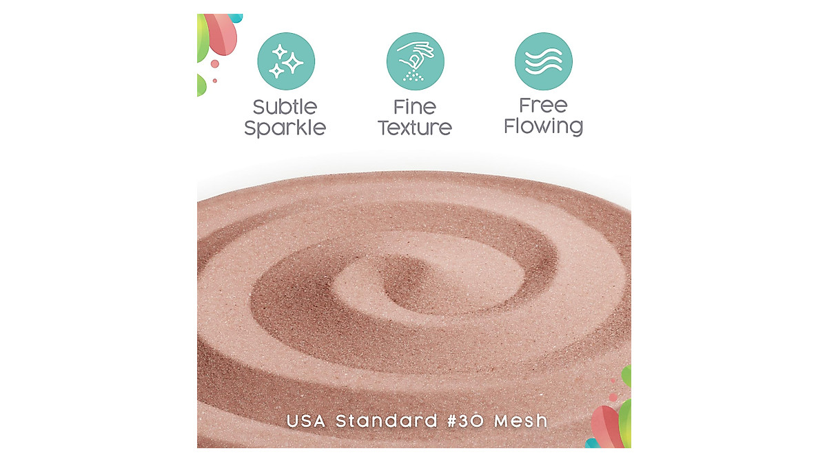 Pink Blush Unity Sand for Weddings & Decor | Sandsational Sparkle