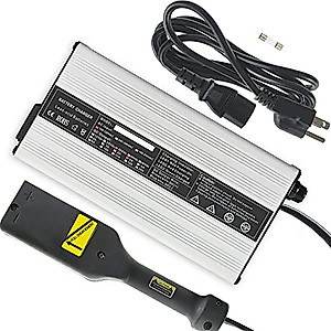 WFLNHB 36 Volt 5 Amp Battery Charger Replacement for EZGO TXT Medalist Golf Cart D Style Plug
