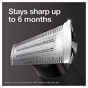 Braun Series X Replacement Blade - Compatible with Braun Series X Models, Beard Trimmer and Electric Shaver, 1 Count, One Blade to Trim, Style and Shave Any Style, XT10