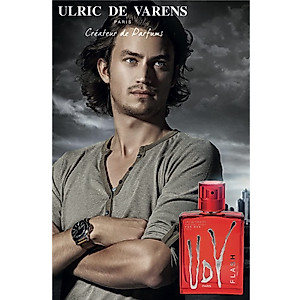 Udv Flash Eau De Toilette Spray For Men, 3.4 Ounce, Multi