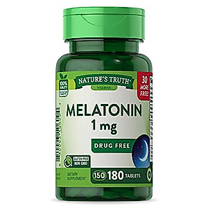 Nature's Truth Melatonin 1 mg, 180 Count