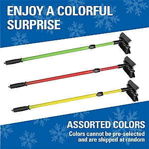 SubZero 2610XB 48" Extender Snowbroom with Integrated Squeegee Head (Colors may vary)