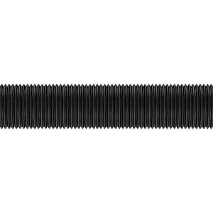 TerraBloom Flexible 6 Inch Ducting - Black 25 Feet Flex Aluminum Duct with 2 Clamps – 4 Layer HVAC Ventilation Air Hose - Great for Grow Tents, Dryer Rooms, House Vent Register Lines