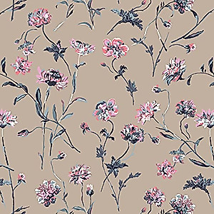 Vera Bradley Women's Performance Twill Medium Travel Duffle Bag, Strawflowers, One Size