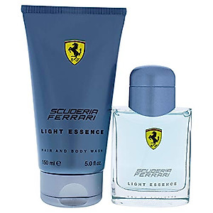 Ferrari Ferrari light essence by ferrari for men - 2 Piece gift set 2.5oz edt spray, 5.0oz hair and body wash, 2 Count