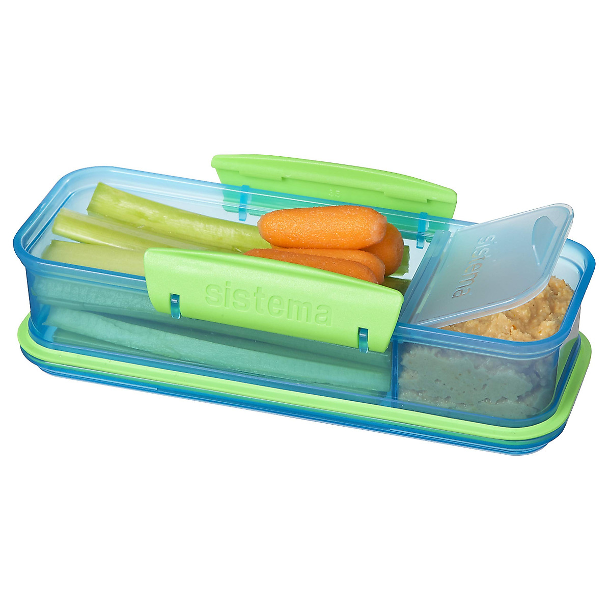 Sistema Lunch Snack Attack, 410 ml - Assorted Colours