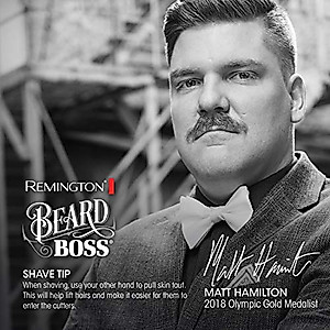 Remington, R4000 Series Electric Rotary Shaver Fully Washable BlackRed PR13401, Black, 1 Count