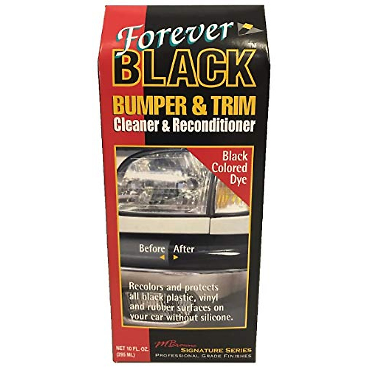 Forever Black Bumper & Trim Kit (NEW Improved Formula & Larger Size)