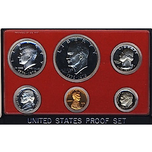 1976 S Clad Proof 5 Coin Set in Original Government Packaging Proof