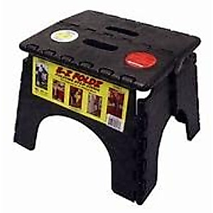 9" Black Step Stool