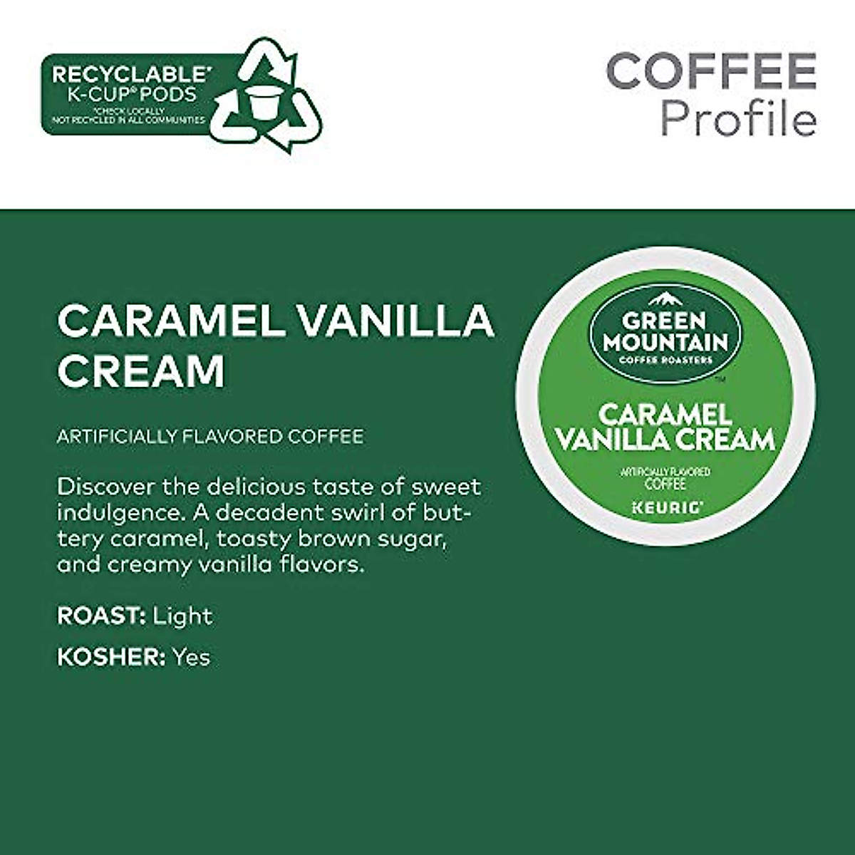 Keurig K-Cup Pod Variety Pack, Single-Serve Coffee K-Cup Pods, Amazon Exclusive, 72 Count