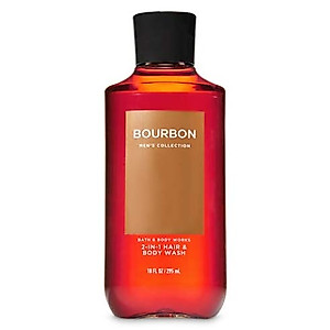 Bourbon - Men's - Daily Trio - Gift Set -2-in-1 Hair + Body Wash, Deodorizing Body Spray and Body Lotion