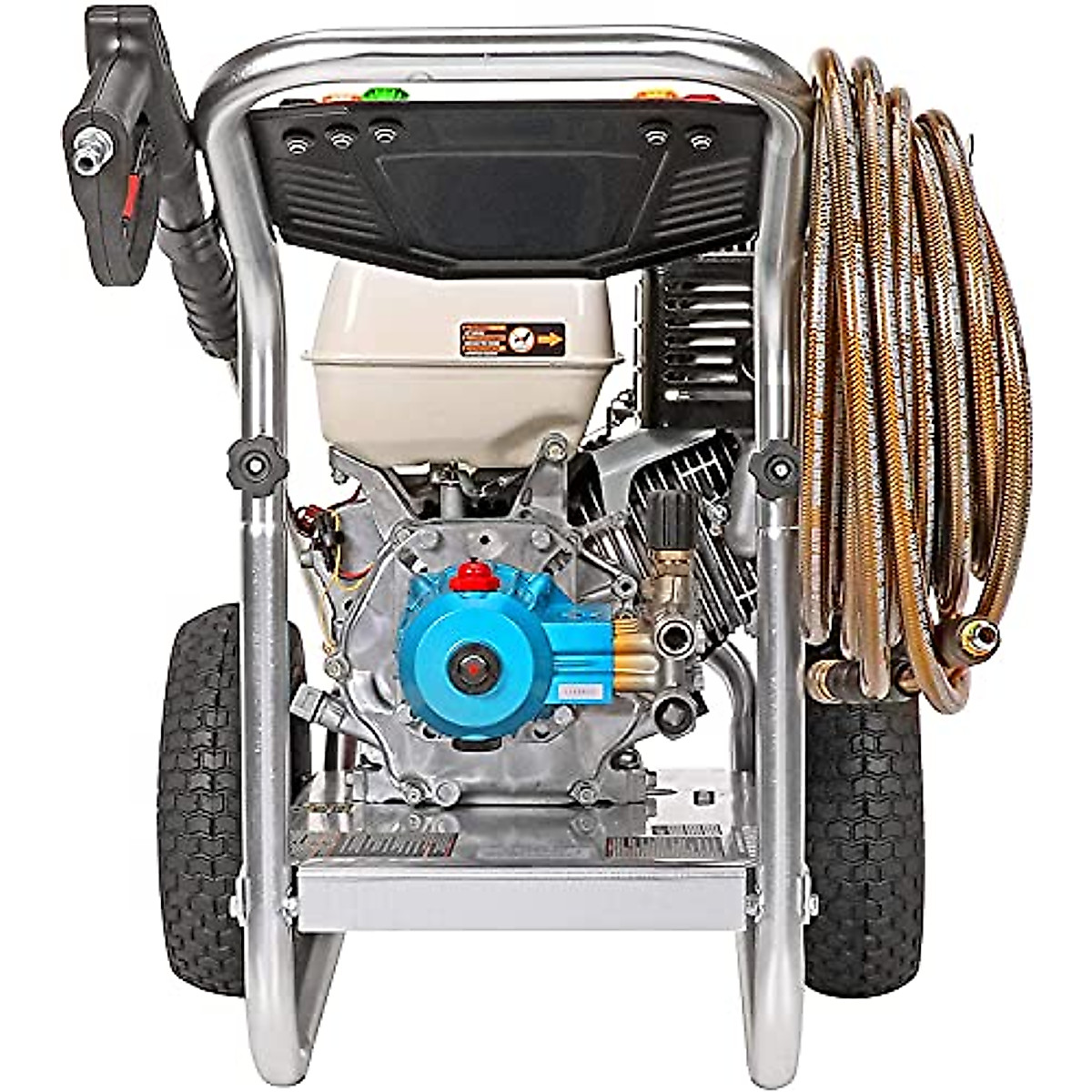 Simpson Cleaning ALH4240 Aluminum Series 4200 PSI Gas Pressure Washer, 4.0 GPM, HONDA GX390 Engine, Includes Spray Gun and Extension Wand, 5 QC Nozzle Tips, 3/8-inch x 50-foot Monster Hose, (49 State)