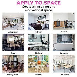 SEATUNE Wall Decals, Wall Stickers for Kids, Quotes Inspirational Boys Girls Baby Children's Toddlers, Playroom Nursery Church God Family Home Wall Decor Vinyl Art, Jesus Loves Me This I Know 41"X16"