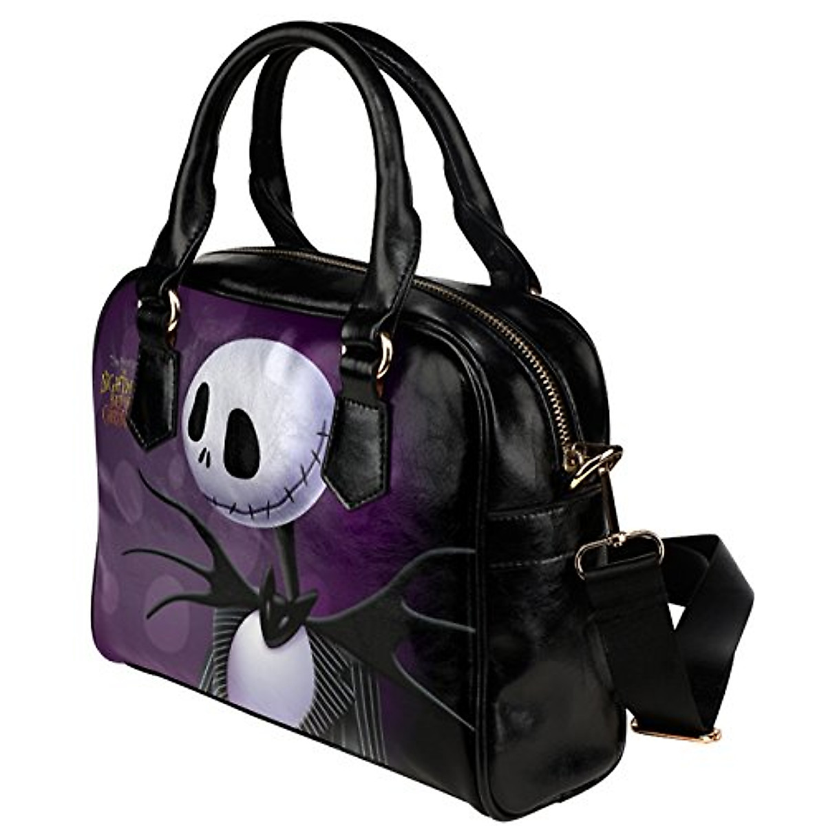 Fashion Shoulder Handbag Crossbody Bags with Jack Skellington Print