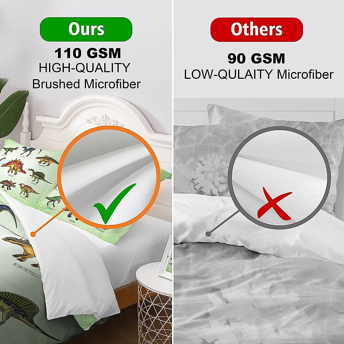 Jekeno Game Handle Twin Duvet Cover Set, Printed Design Colorful Bedding Accessories,1 PC Duvet Cover 68"*90", 2 PCS Pillowcases 20"*26"