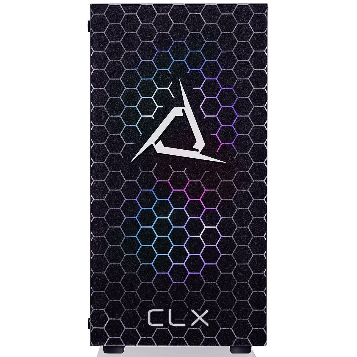 CLX Set Gaming PC - AMD Ryzen 5 5500 3.6GHz, Radeon RX 6400, 500GB NVMe M.2 SSD, 8GB DDR4 Black Memory, CPU air Cooler, WiFi, Windows 11 Home, Black