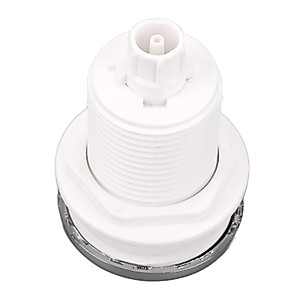 Waterproof Bathtub Air Pressure Button Switch for Garbage Disposal, Convenient Installation for Hot Springs, ABS Material