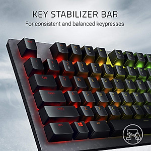 Razer Huntsman Gaming Keyboard: Fastest Keyboard Switches Ever, Clicky Optical Switches, Customizable Chroma RGB Lighting, Programmable Macro Functionality, Gears of War 5 Edition