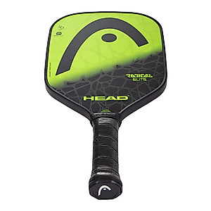 HEAD Fiberglass Pickleball Paddle - Radical Elite Paddle w/ Honeycomb Polymer Core & Comfort Grip