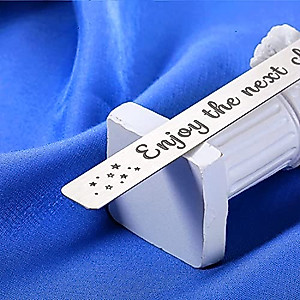 Christmas Presents Bookmarks for Book Lovers Class of 2023 Graduation Gifts for Her Him Retirement Gifts for Women Men Son Adult Daughter Gift from Mom Dad Birthday Gift Office Gifts for Coworkers