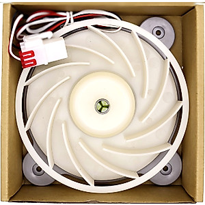 Upgraded DA31-00287B Refrigerator Evaporator Fan Motor (OEM) Compatible with Samsung Refrigerator Replaces DA31-00334A DA96-00968A 3954921 AP5948644 PS9494284 EAP9494284 DC12V 0.21A Warranty: 3-Year.