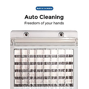 Northair Untercounter Freestanding Ice Maker Daily 80lbs Commercial Built-in Machine with Scoop