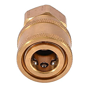 Xuulan Xianglaa-Water Pipe Connector, G1/4 Female Quick Release Watering Sprayer Connector Fitting,1/4'' Garden Pressure Washer Faucets Hose Adaptor, Hardware Accessories