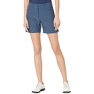 adidas Golf Women's 5-inch Primegreen Golf Short, Navy, 4