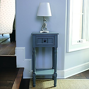 Décor Therapy TL15454 Table Lamp, Silver Leaf