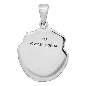 Dryad Design Celtic Goddess Cerridwen Pendant - Sterling Silver Witch Jewelry for Women