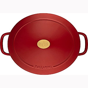 BALLARINI Bellamonte Cast Iron 5-qt Oval Dutch Oven - Pomodoro Red
