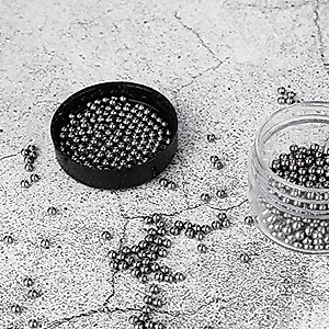 Simtive 1000 PCS Decanter Cleaning Beads, Cleaner for Wine Decanter, Carafe and Vase, 304 Stainless Steel Cleaning balls