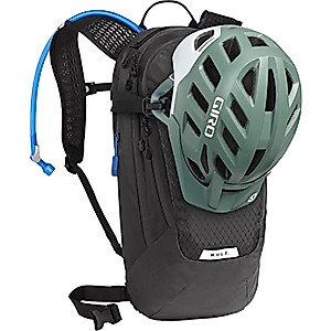 CamelBak Women's M.U.L.E. 12 Mountain Biking Hydration Pack - Easy Refilling Hydration Backpack - Magnetic Tube Trap 100oz, Charcoal/Black