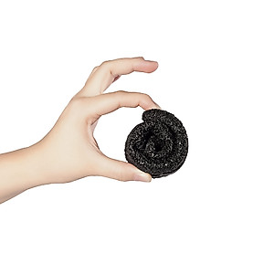 WHITIN Yoga Socks Slippers for Women Men Size 9 Gym Barefoot Minimalist Pilates Pregnant with Grips Grippers Sticky Bottom Barre Mesh Water Pool Beach Tennis Black