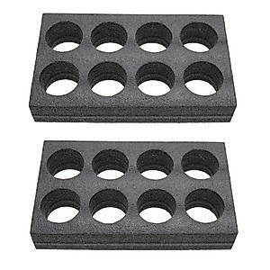 Cabilock 2Pcs Cola Milk Tea Cup Saucer Outdoor Cup Trays Drink Packaging Tray Beer Coffee Mug Shelf 4 Cup Drink Carrier Disposable Cups Takeout 8-Cup Tray Glass Milk Tea Bottle Pearl Cotton