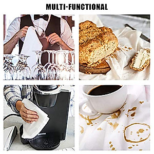 Miracu Funny Kitchen Towels Decorative Set of 4 - Flour Sack Dish Towels for Women, Fun Hand Towel, Tea Towels for Kitchen, Cute Mothers Day, House Warming Gift, Housewarming Gifts for New House Home