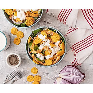 Whisps Cheese Crisps - Parmesan Cheese Snacks, Keto Snacks, 13g of Protein Per Serving, Low Carb, Gluten & Sugar Free, Great Tasting Healthy Snack, Parmesan Chips, All Natural Cheese Crisps - Parmesan, 9.5 Oz (Pack of 2)