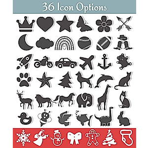 Happy Vibes Mall Personalized Baby Blankets for Girls and Boys with Name and Custom Icon - Personalized Baby Gifts for Infants, Toddlers, Minky Baby Blankets for Kids