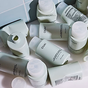 OUAI Anti-Dandruff Shampoo with Salicylic Acid. Gentle Hair Cleanser for Flaky and Dry Scalp. Reduce Itching, Redness, and Irritation (10 Fl Oz / 300ml)